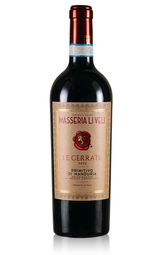 Masseria Li Veli Le Cerrate Primitivo di Manduria 2023